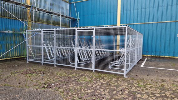 Marina Mesh Bike Shelter