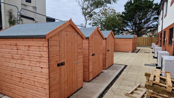 Secure Wooden Bike Shed | Bike Shed Storage