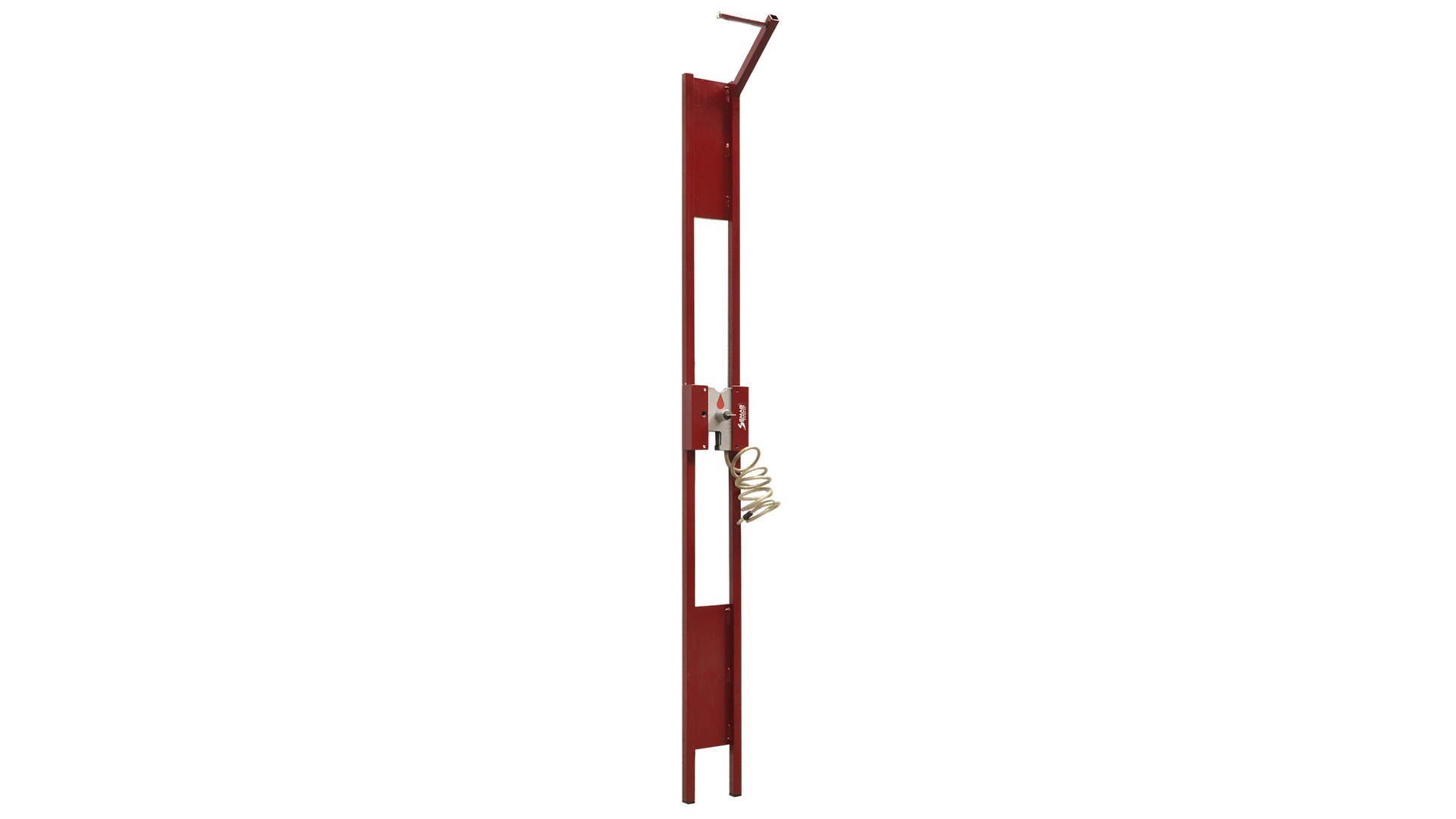 Bike wall hanger with lock