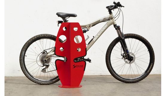 Pedal post - bike stand