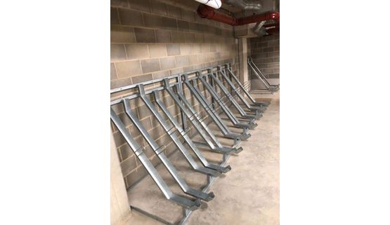 Semi Vertical Bike Rack | Semi Vertical Cycle Racks
