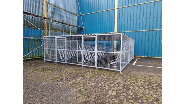 Marina Mesh Bike Shelter