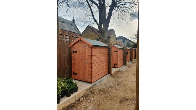 Secure Wooden Bike Shed | Bike Shed Storage