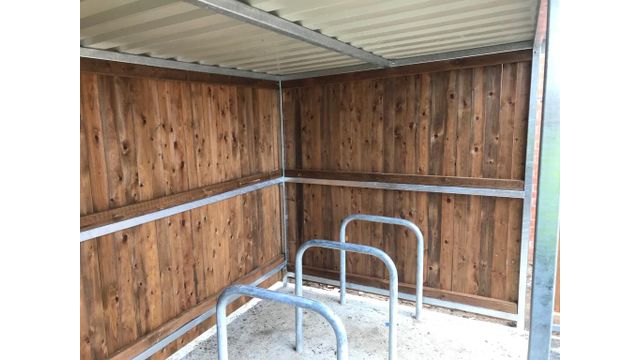 Trinity Timber Cycle Store | Timber Bicycle Shelter