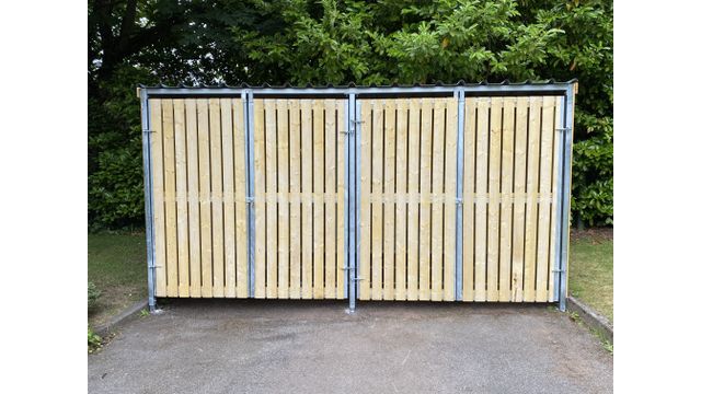 Trinity Timber Cycle Store | Timber Bicycle Shelter