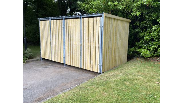 Trinity Timber Cycle Store | Timber Bicycle Shelter