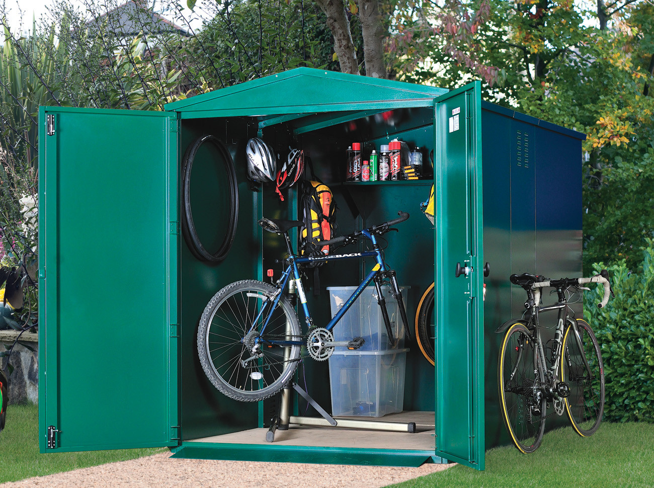 BIKE STORAGE FOR THE GARDEN - SECURE Cycle Store