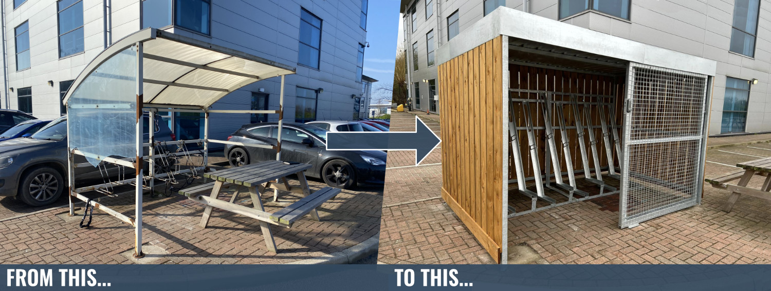 South Yorkshire | Bike Shelter - SECURE Cycle Store